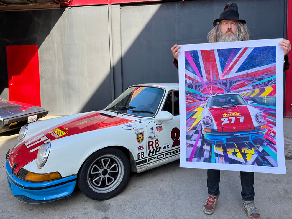 'Felix Holst X Magnus Walker 277' limited edition print